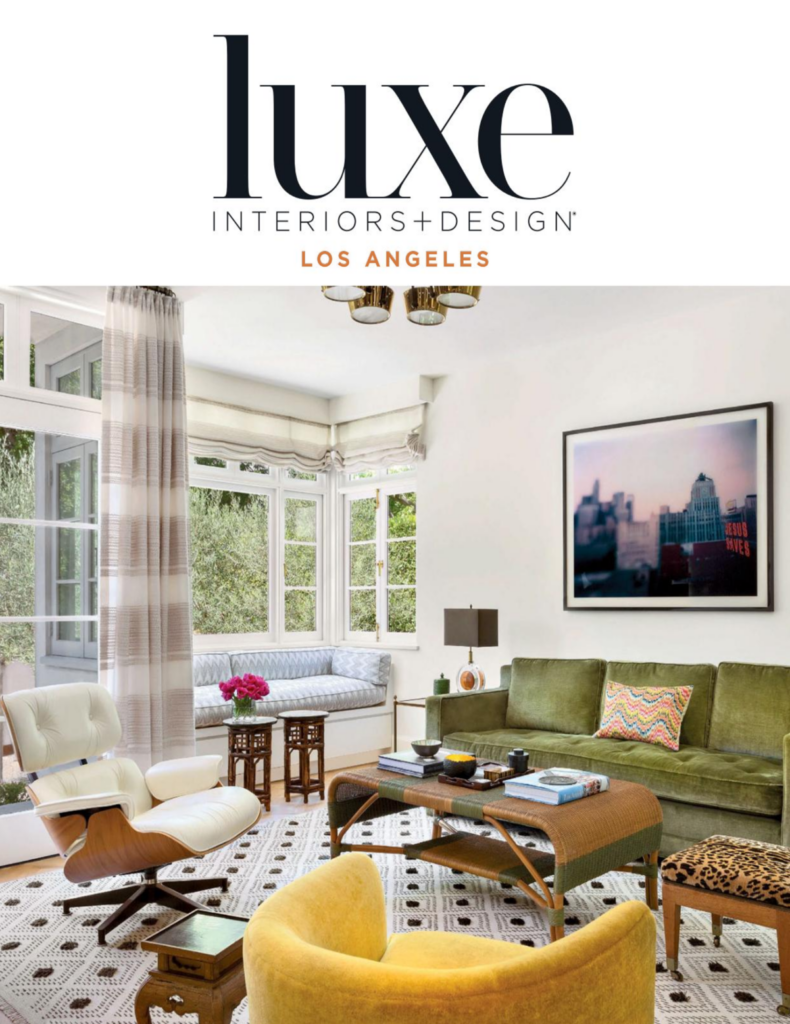 Luxe Interiors + Design – September/October 2021 Los Angeles - NINA MAGON